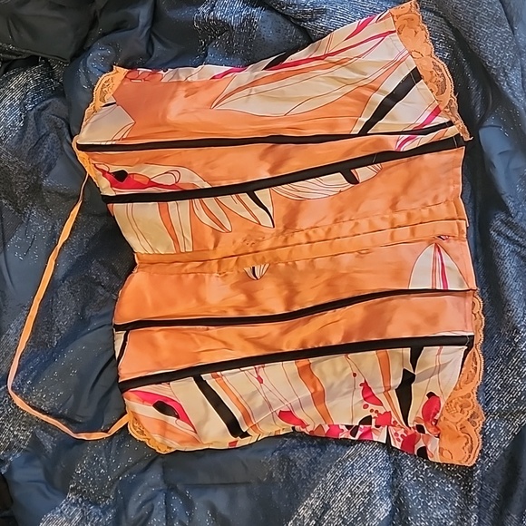 2B Bebe | Tops | 2b Bebe Lace Up Back Corset | Poshmark
